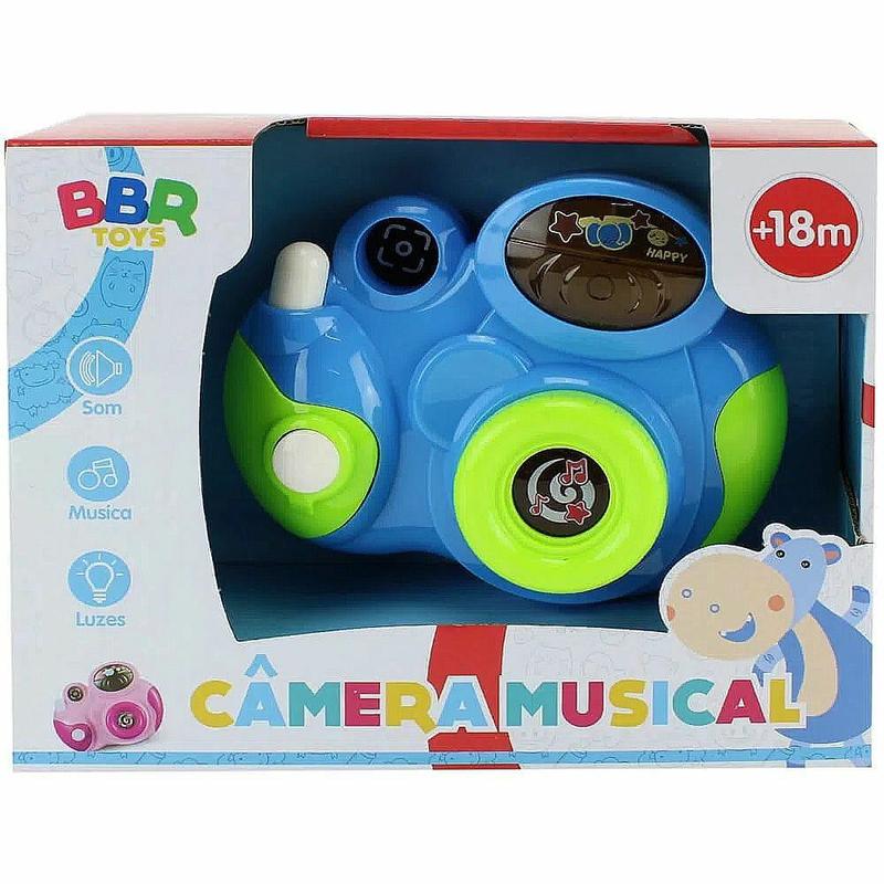 Camera Musical Infantil Baby Brinquedo Educativo Som e Luz - Benic Baby ...