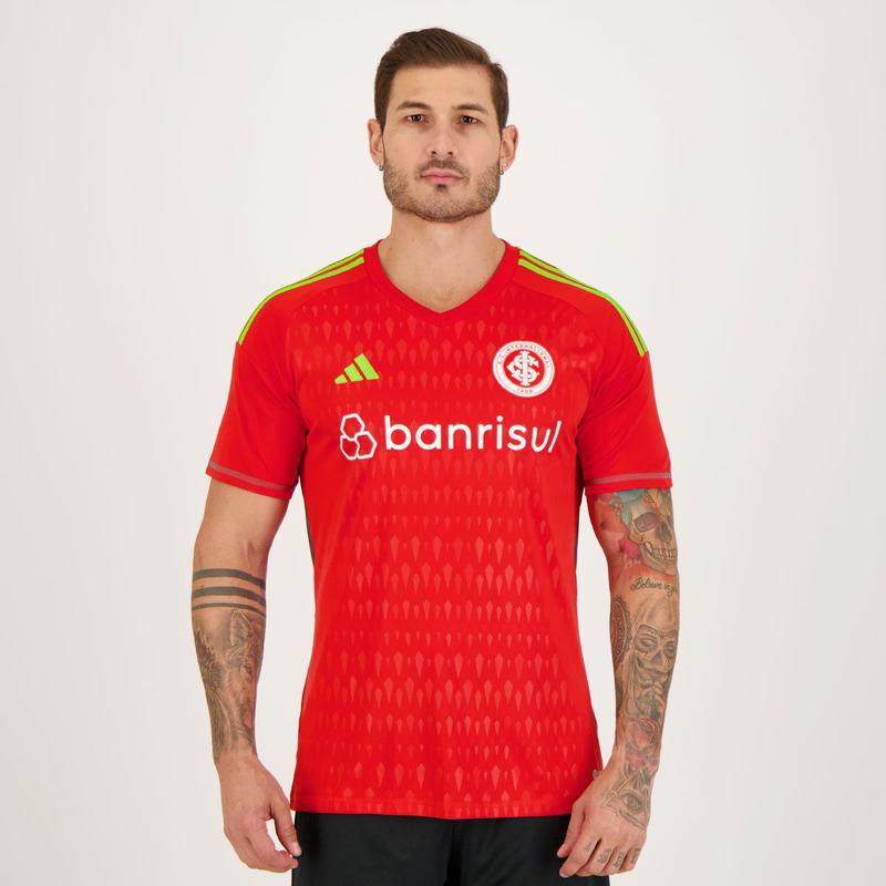 Camisa Adidas Internacional Goleiro I 2023 - Camisa de Time - Magazine ...