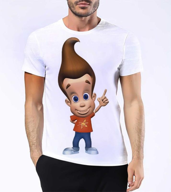 Camisa Camiseta As Aventuras Jimmy Neutron Menino Gênio 7 - Estilo ...