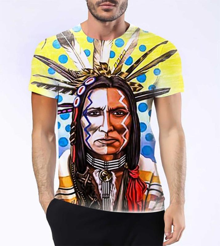 Camisa Camiseta Indío Indígena Representatividade Cocar - Estilo Kraken ...