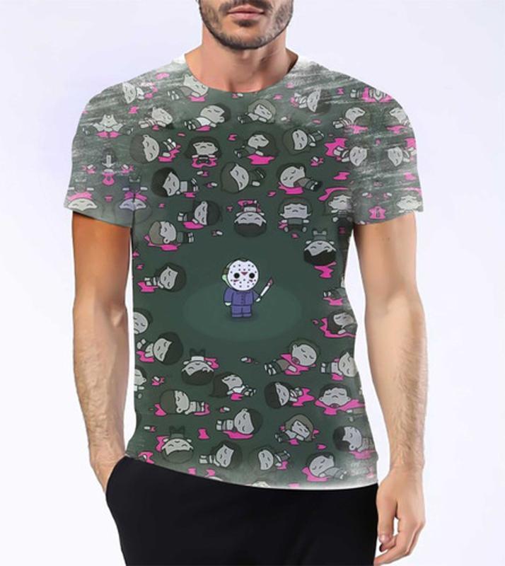 Camisa Camiseta Jason Voorhees Sexta-feira 13 Slasher Hd 1 - Estilo ...