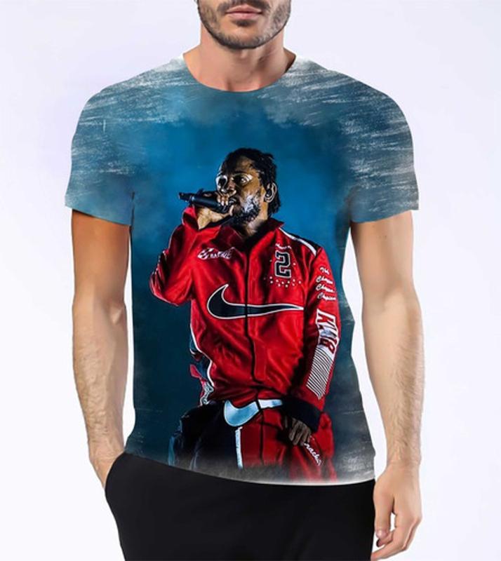 Camisa Camiseta Kendrick Lamar Rapper Black Hippy Hip Hop - Estilo ...