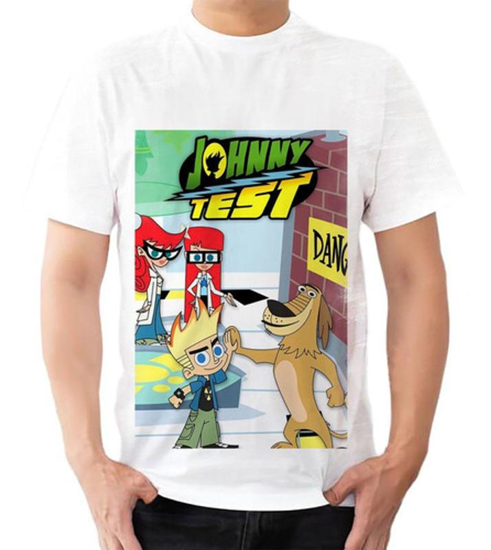 Camisa Camiseta Personalizada Johnny Test Desenho 10 - Estilo Kraken ...