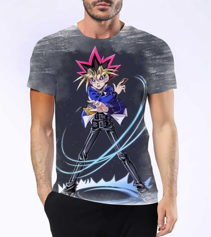 Camisa Camiseta Yugi Muto Personagem Principal Yu-gi-oh 1 - Estilo ...