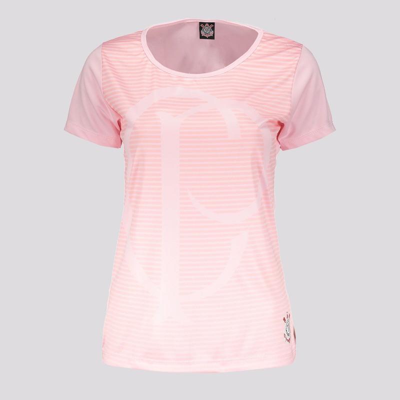 Camisa Corinthians Effects Feminina Rosa - Spr - Camisa de Time ...