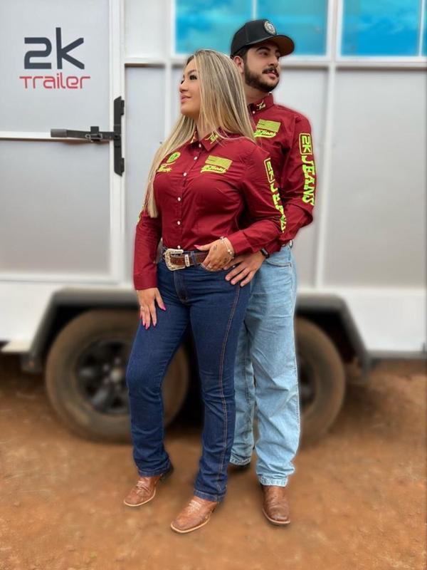 Camisa Country Bordado Masculina 2k Original Cowboy - Camisas ...