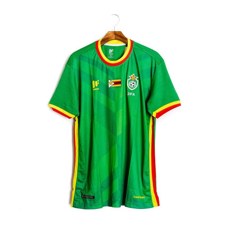 Camisa de Futebol Seleção do Zimbabwe 2017/2018 Mafro Jogo II - Camisa ...