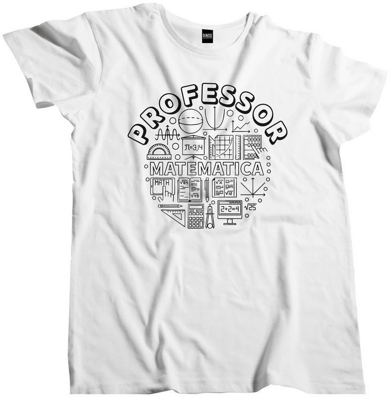 Camisa Faculdade Professor Matemática Matematico Fac 188 - Dunose ...