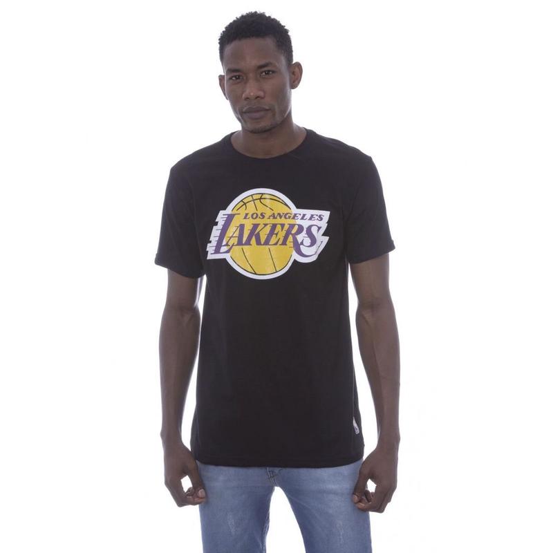 Camisa Masculina NBA Los Angeles Lakers Preta - Mitchell & Ness ...