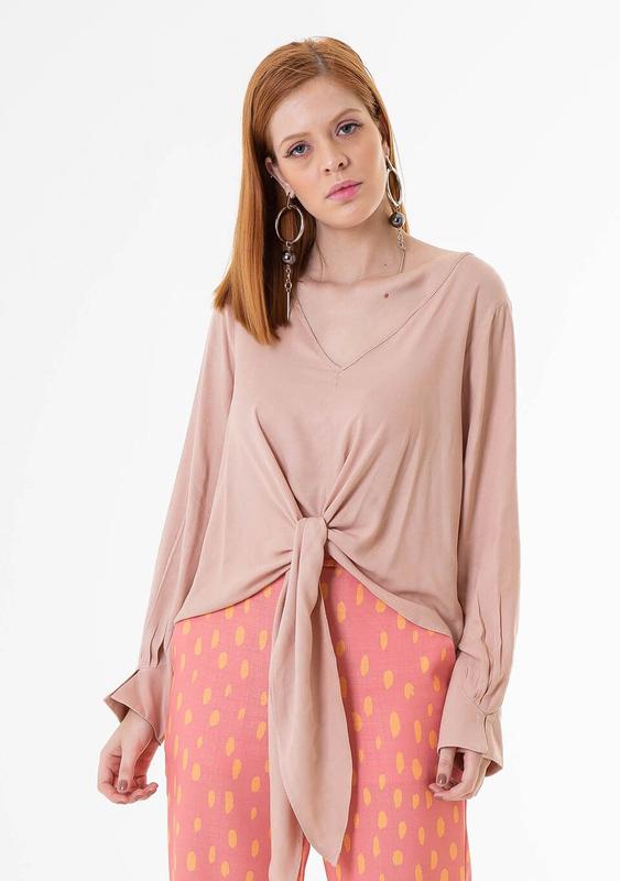 Camisa Modelo Alongado - Moikana - Camisa Feminina - Magazine Luiza