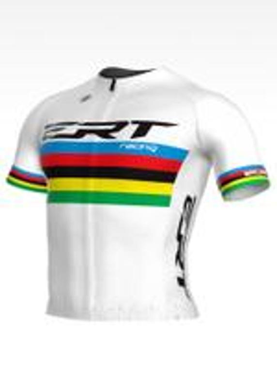 Camisa New Elite ERT racing campeão mundial branca Tam M - Ert CYCLE ...