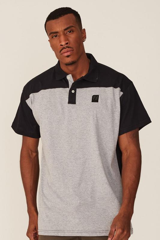 Camisa Polo Fatal Plus Size Estampada Preta - Camisa Polo Esportiva ...