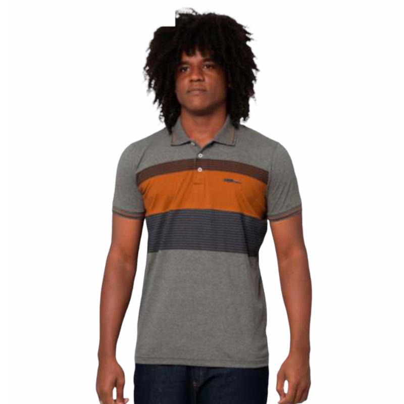Camisa Polo Gangster malha masculina detalhes - Camisas Pólo Masculinas ...