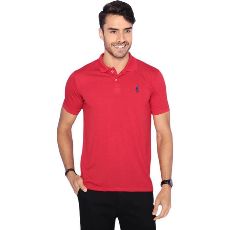 Camisa Polo Masculina Algodão Botões Clássica Versátil - CLUB POLO ...