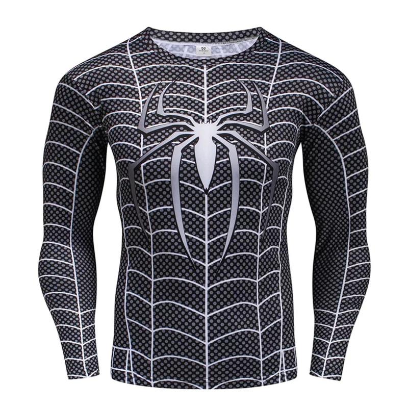 Camisa Slimfit Elastano Homem Aranha Simbionte Manga Longa - Ts Rock ...