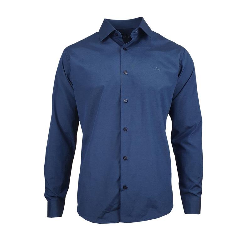 Camisa Social Masculina Passa Fácil Slim Fit - Ogochi - Camisas ...
