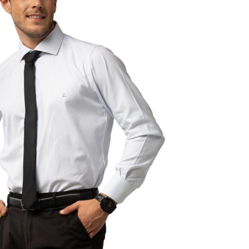 Camisa Social Masculina Premium Anthony Capela Fio 80 PinPoint Athletic ...