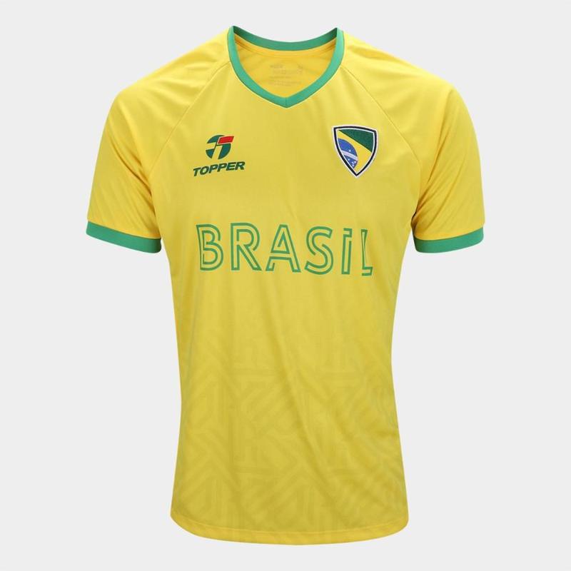 Camisa Topper Brasil Masculina - Camisa e Camiseta Esportiva - Magazine ...