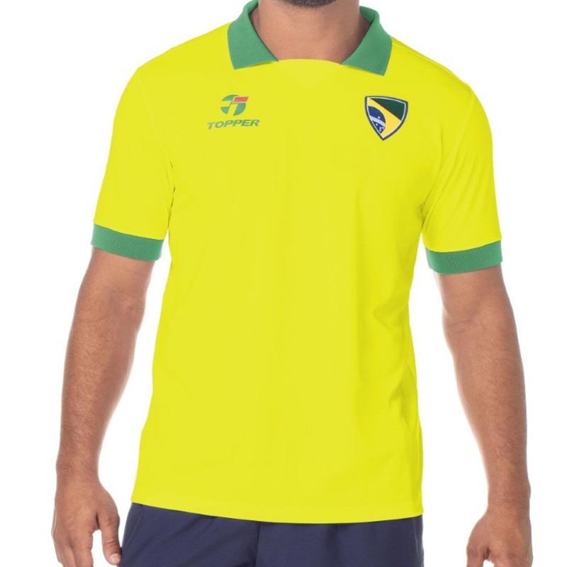 Camisa Topper Brasil Retro Unissex - Camisa de Time - Magazine Luiza