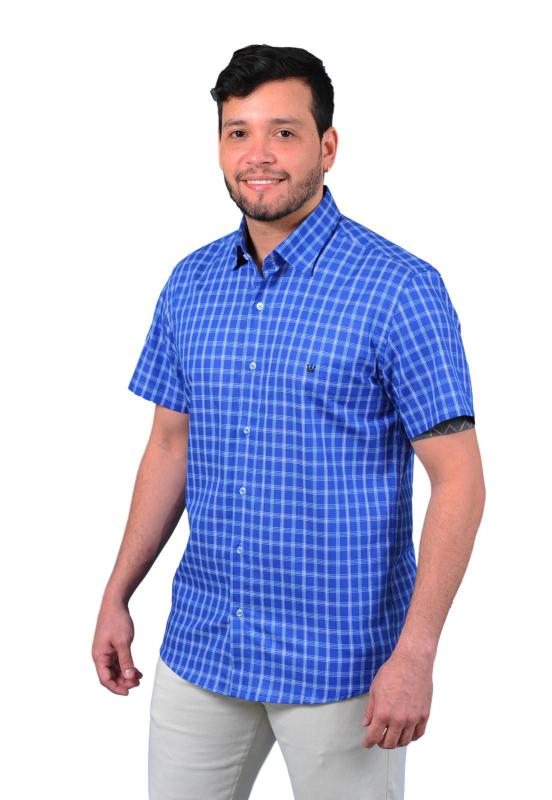 Camisa xadrez manga curta - Off Wear - Camisas Masculinas - Magazine Luiza