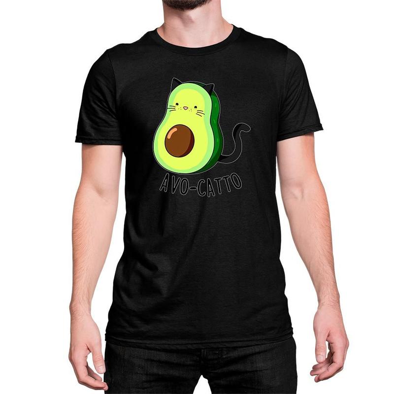 Camiseta Avo Catto Cat Gato Abacate Desenho - Store Seven - Camiseta Feminina - Magazine Luiza