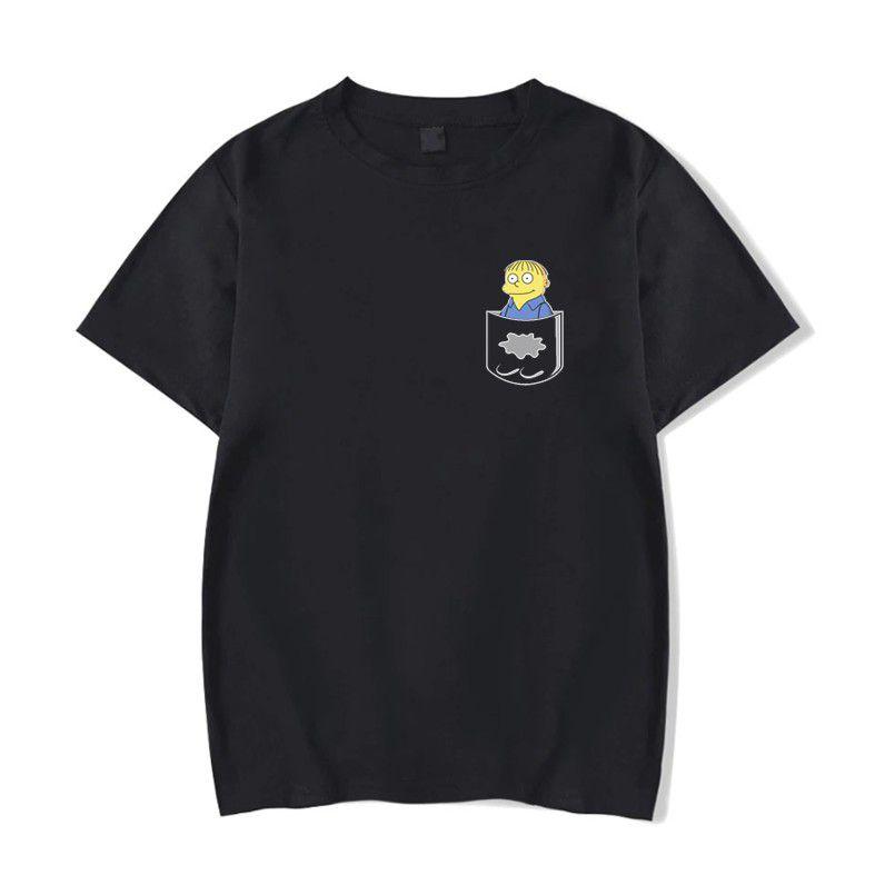 Camiseta Básica Algodão Unissex Algodão Ralpha - T sete Custom ...