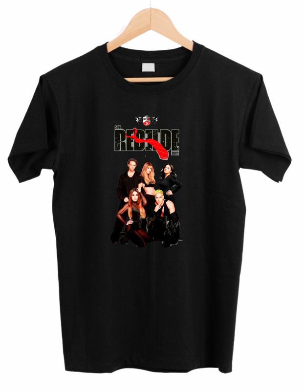 Camiseta Básica Logo Rebelde Novela Banda Rbd Turne Brasil - Asulb ...