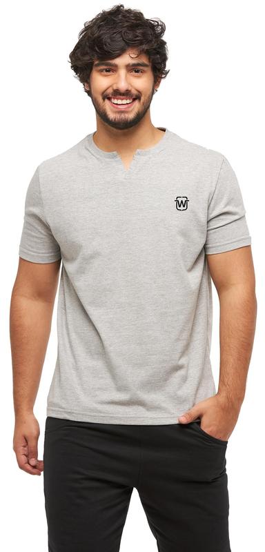 Camiseta Basica Masculina Gola Portuguesa C3 WOOKS - Camiseta Masculina ...