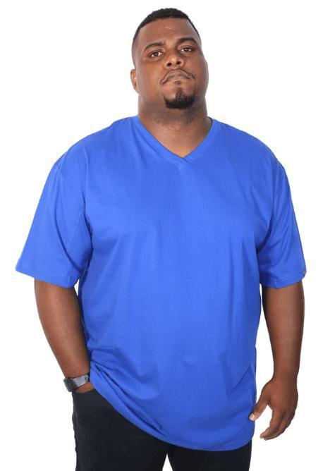 Camiseta Big Moda Plus Size Masculina Gola V Multi Cores - ProStreet ...