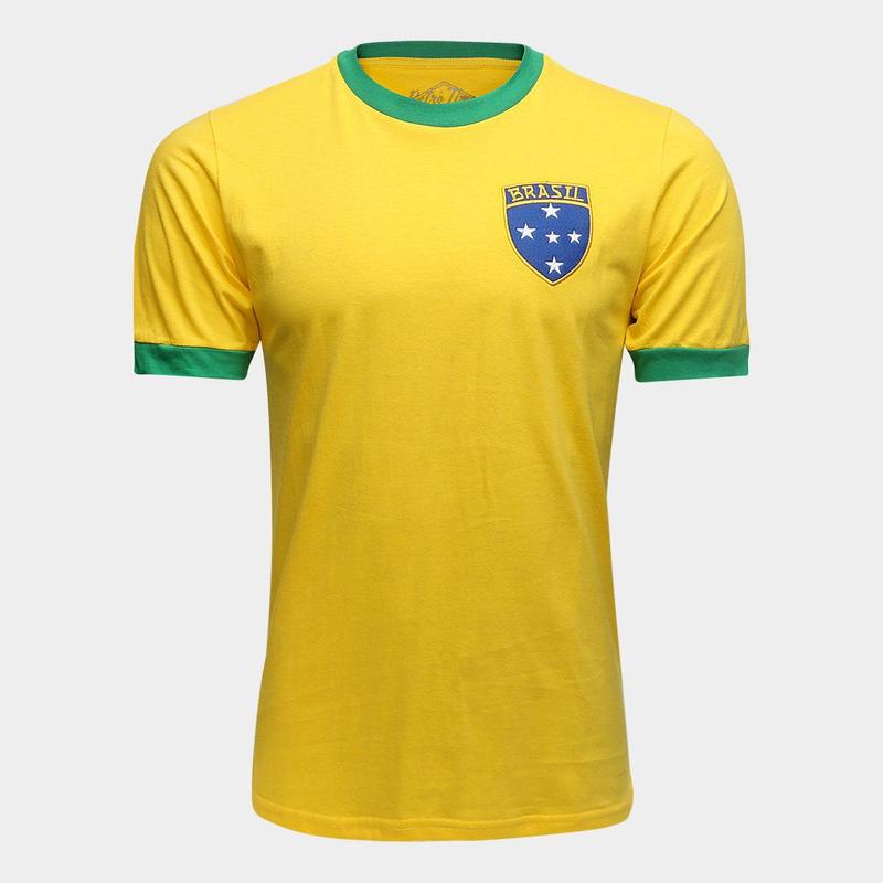 Camiseta Brasil 1982 Retrô Times Masculina - Camisa e Camiseta ...