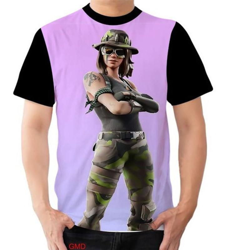 Camiseta Camisa Fortnite Swamp Jogo Video Game Personagens2 - Estilo ...