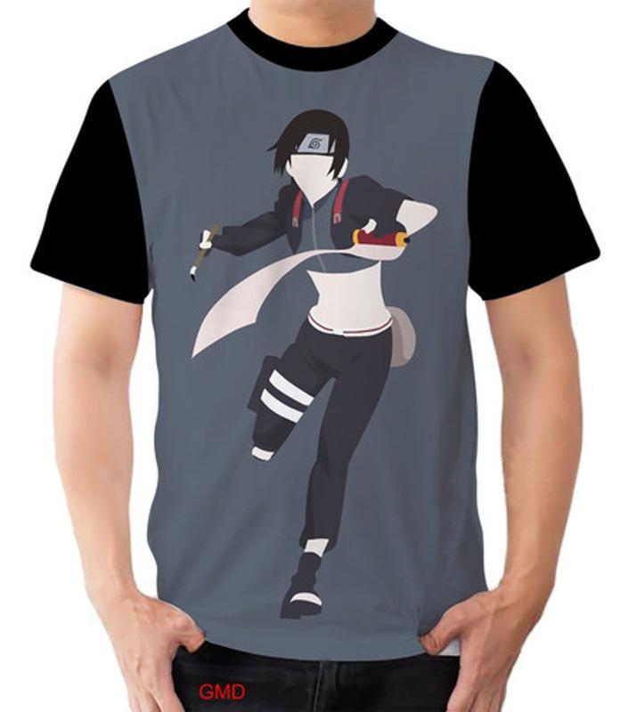 Camiseta Camisa Personalizada Sai Anime Naruto Shippuden - Dias no ...