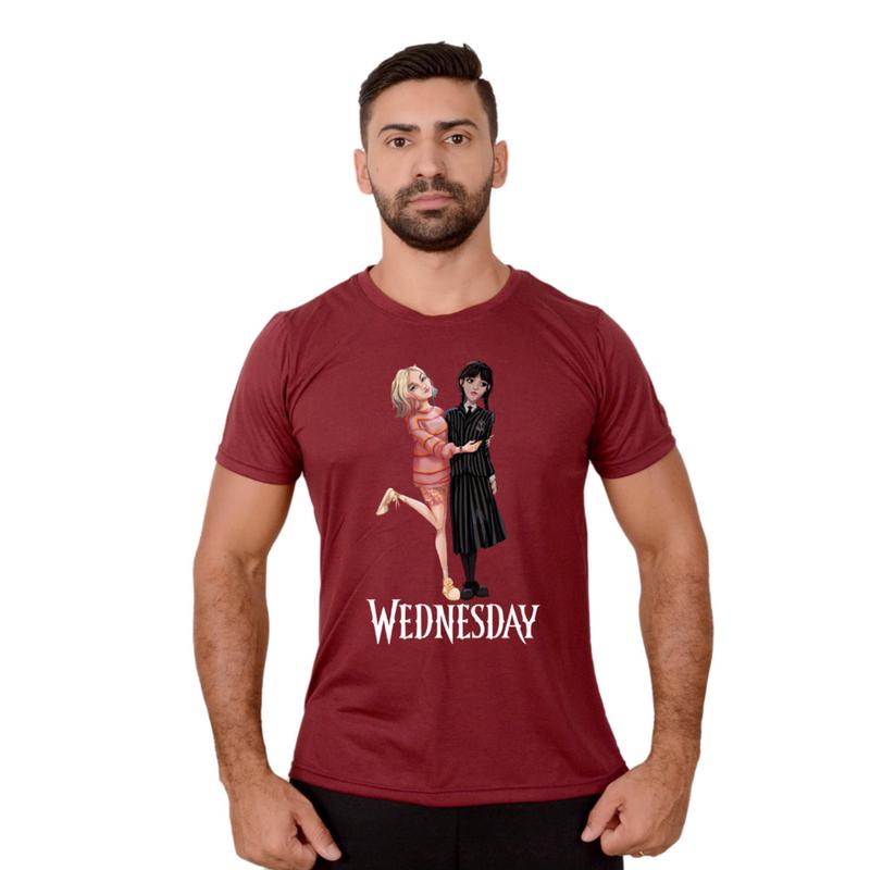 Camiseta Camisa Wandinha Addams Wednesday Série Família Aesthetic ...