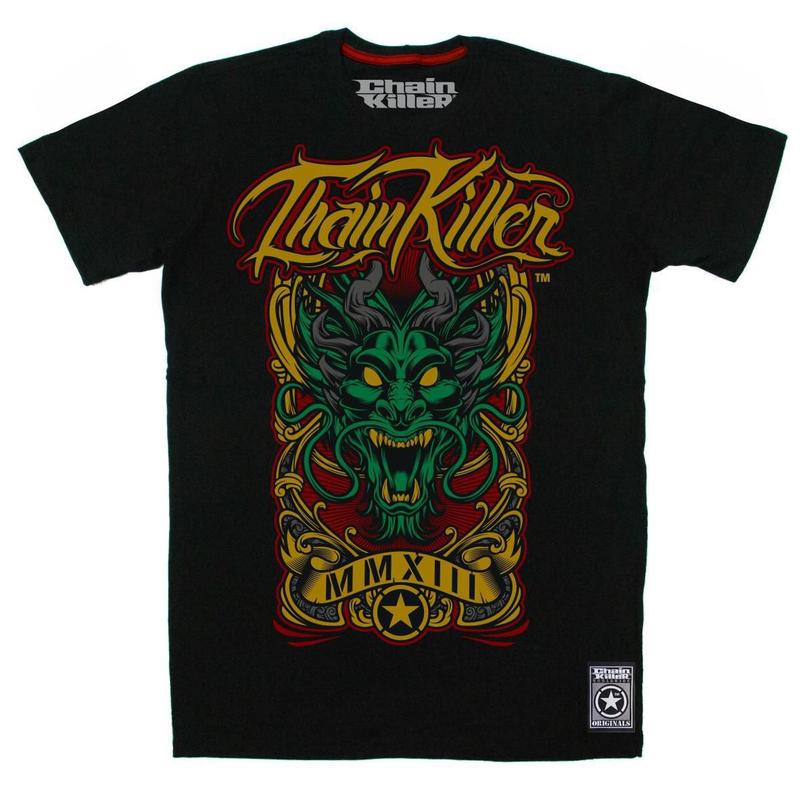 Camiseta CHAIN KILLER Dragon Brand - TAMANHO PP - Outros Moda e ...