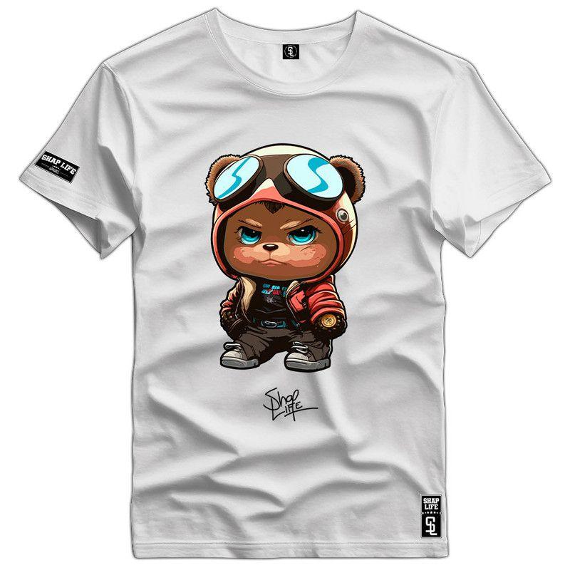 Camiseta Coleção Little Bears Urso Jeff Angry Shap Life - Camiseta ...