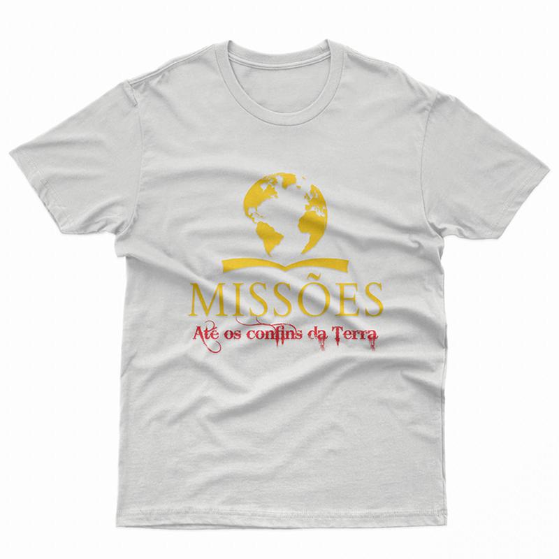 Camiseta Cristã Gospel Religiosa Evangélica Missões - Teu Reino Style ...
