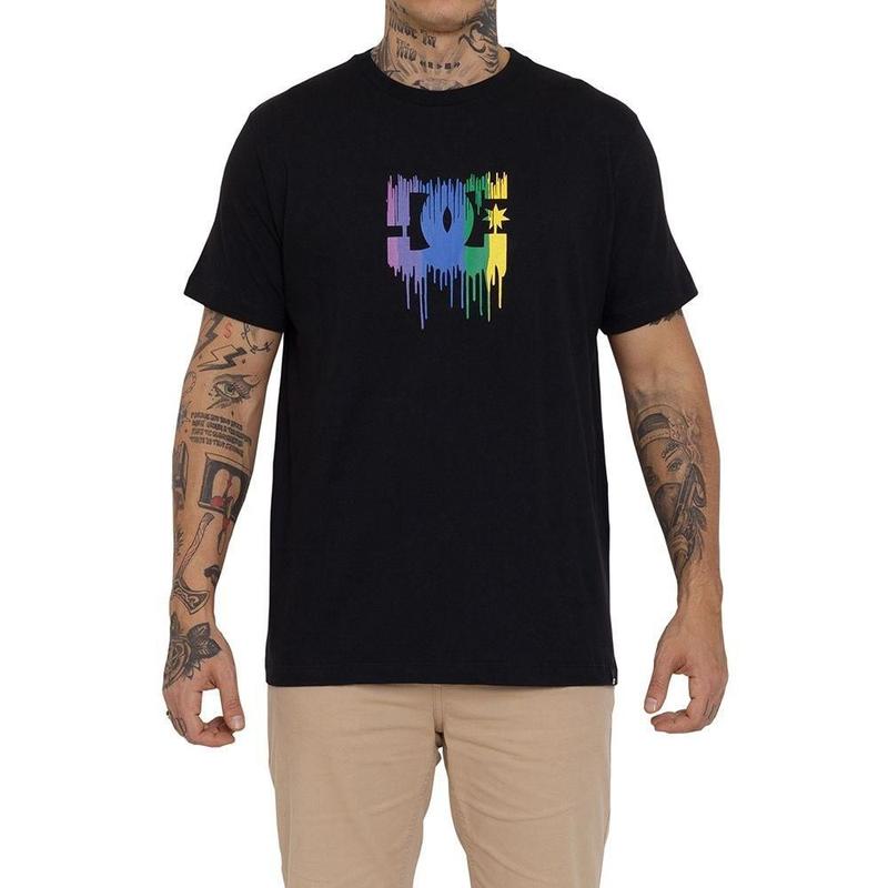 Camiseta DC Shoes DC Star Drip Masculina Preto - Camisa e Camiseta ...