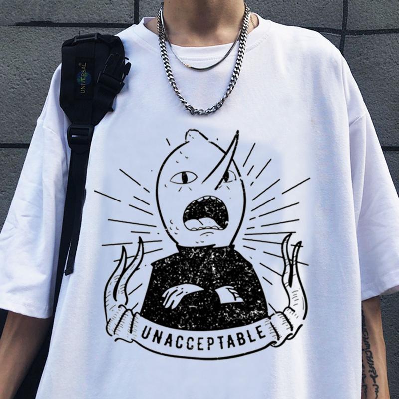 Camiseta Desenho Adventure Time Hora de Aventura Lemongrab Unissex ...