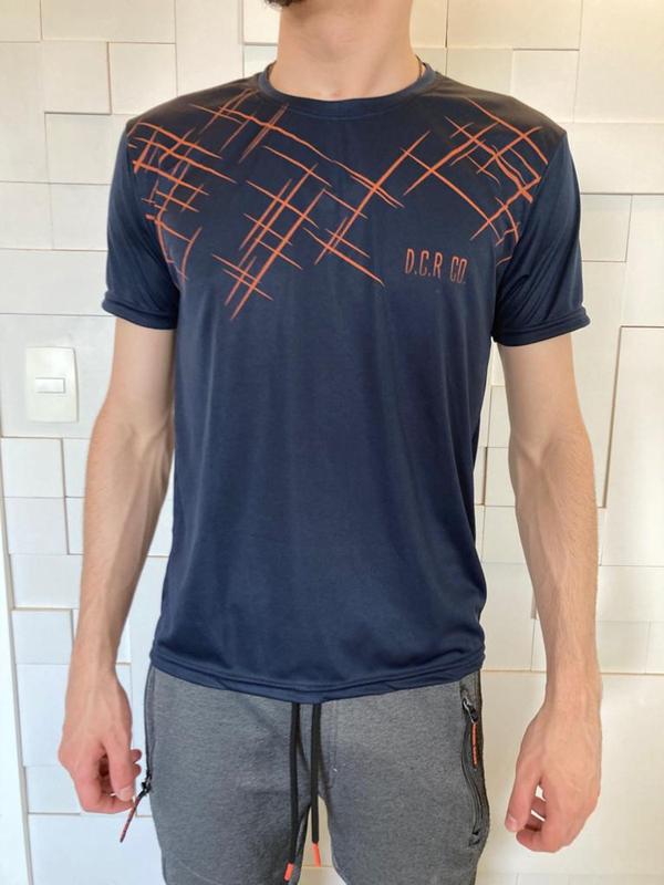 Camiseta Dry Fit Estampada Masculina - DCR - Camisa e Camiseta ...