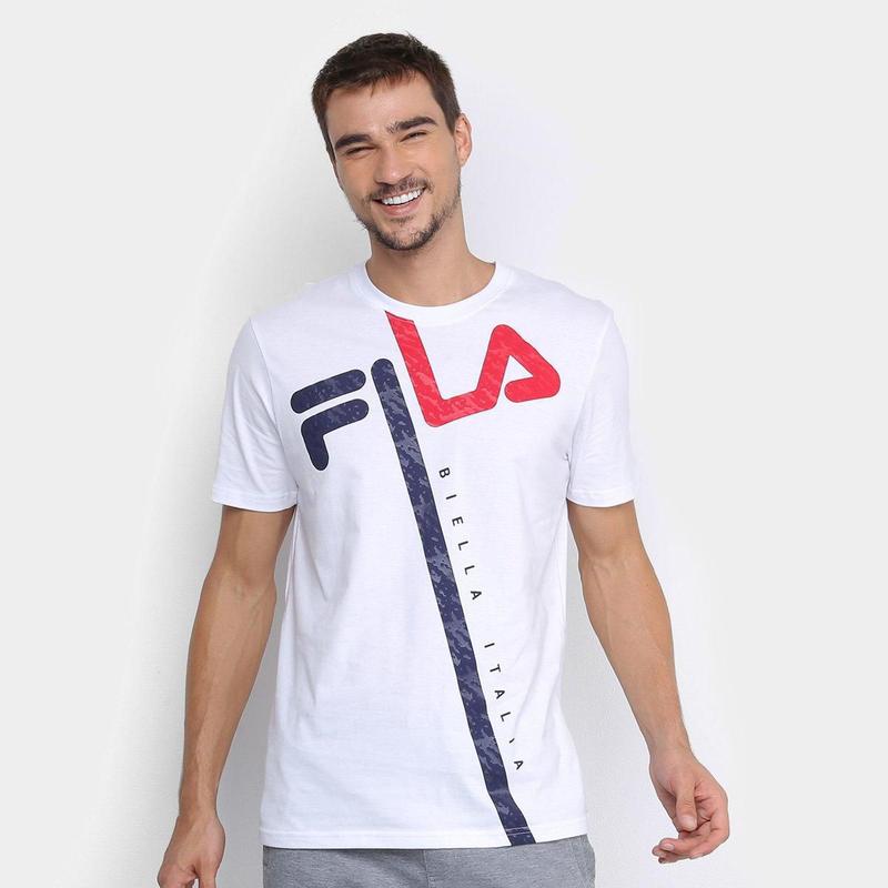 Camiseta Fila Pixel Tiger Masculina - Camisa e Camiseta Esportiva - Magazine Luiza