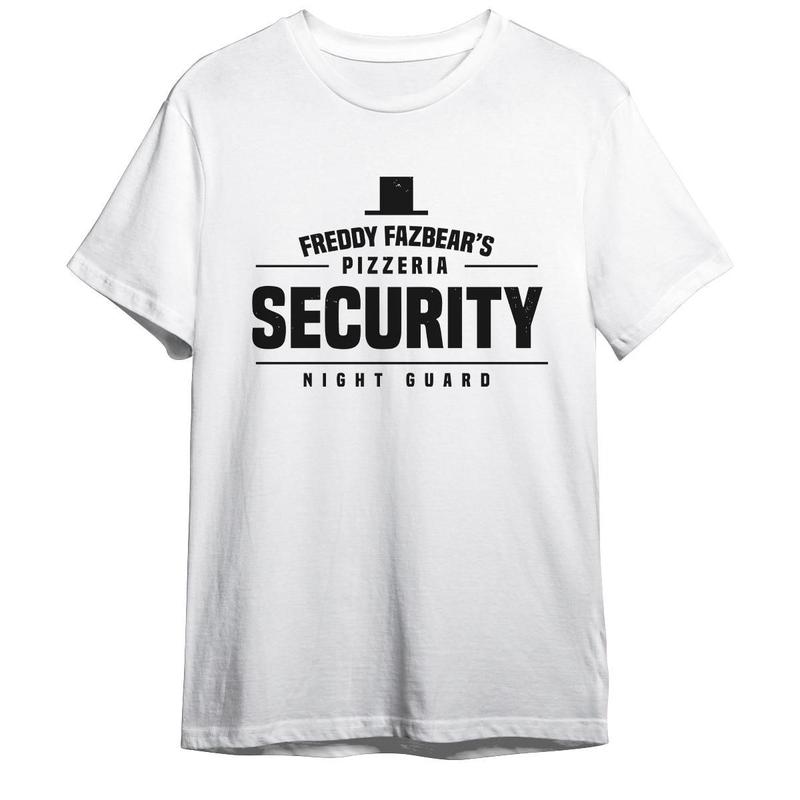 Camiseta Fnaf Freddy Fazbear's Pizzeria Security Night Guard - Abstract ...