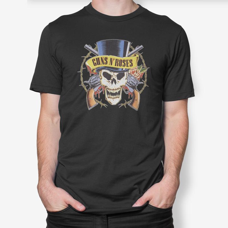 Camiseta Guns N' Roses Classic Masculina - Algodão - NID FEET ...