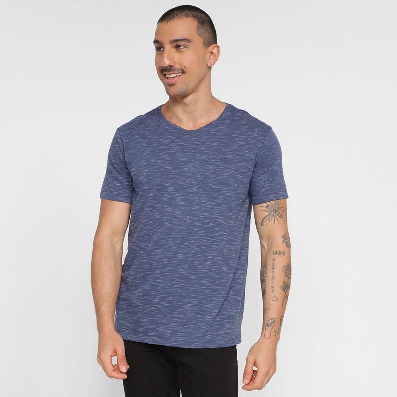 Camiseta Hering Básica Flamê Masculina - Camiseta Masculina - Magazine ...