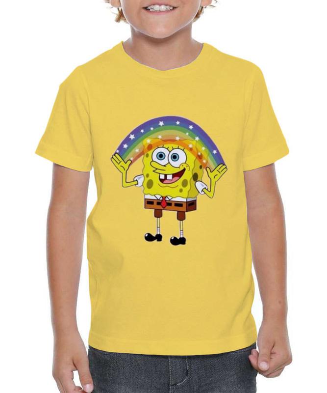 Camiseta Infantil Bob Esponja Calça Quadrada Patrick Estrela Fenda do ...