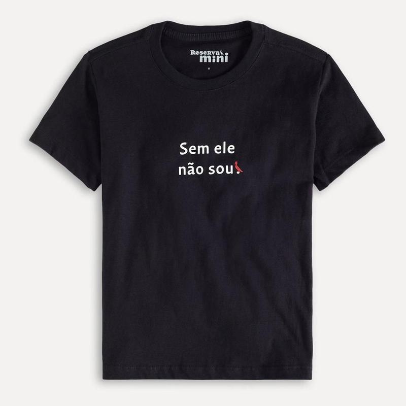 Camiseta Infantil Reserva Mini Sem Ele Não Sou Masculina - Camiseta ...