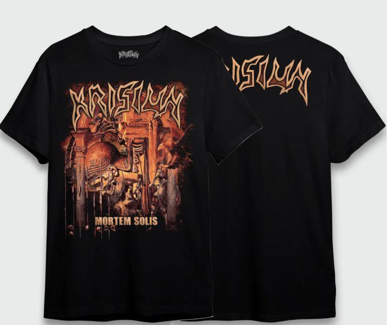 Camiseta Krisiun - Mortem Solin - Metal BR -TOP - Consulado do Rock ...