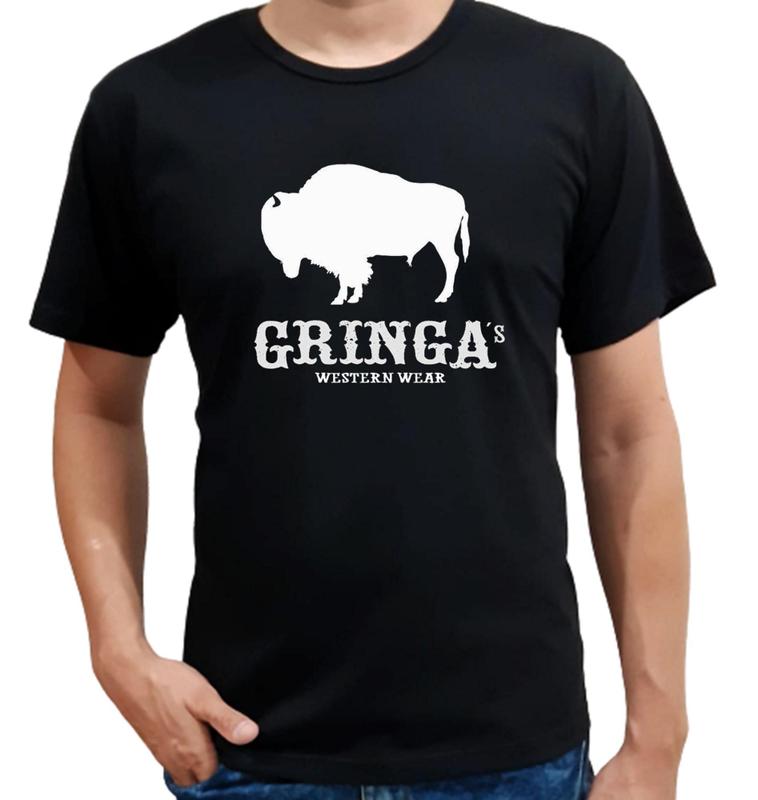 Camiseta masculina gringa texas country moda rodeio peão várias cores ...