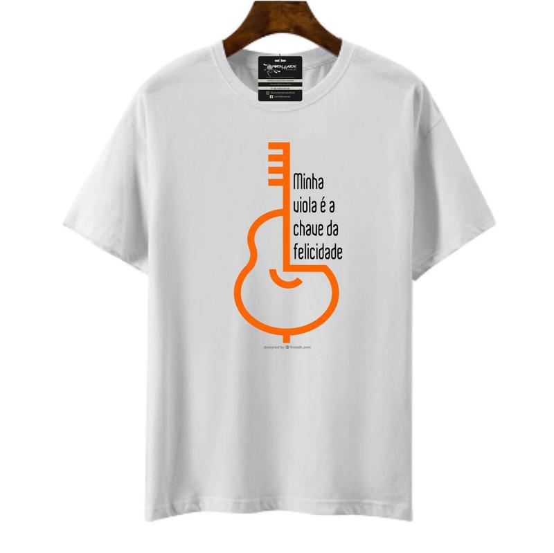 Camiseta minha viola é a chave da minha felicidade masculina - Portal ...