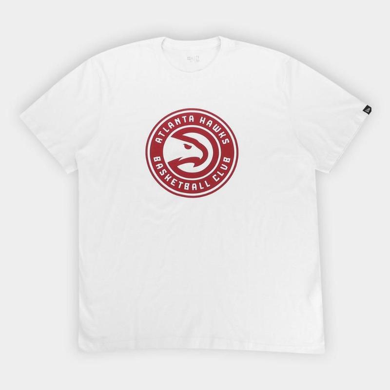 Camiseta NBA Atlanta Hawks New Era Basic Logo Masculina - Camisa e ...