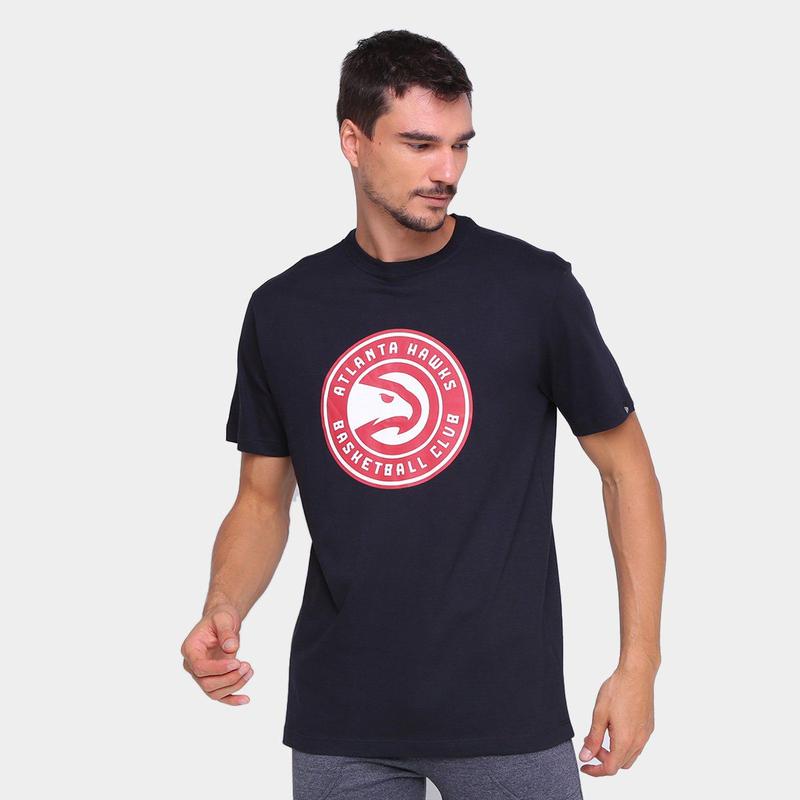 Camiseta NBA Atlanta Hawks New Era Logo Masculina - Camisa e Camiseta ...